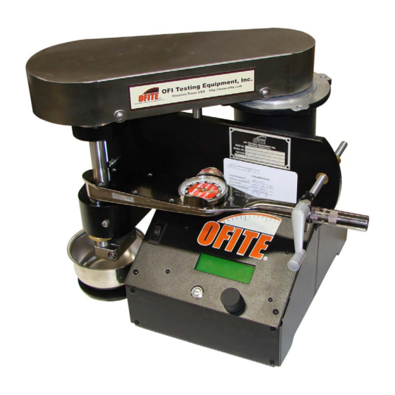 OFITE 112-00 INSTRUCTION MANUAL Pdf Download | ManualsLib