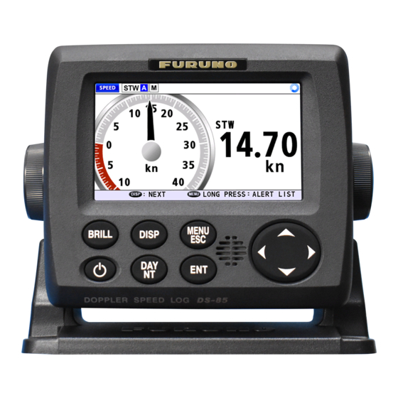 FURUNO DS-8500 INSTALLATION MANUAL Pdf Download | ManualsLib