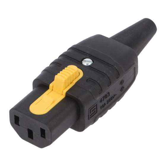 SCHURTER 4783 SERIES OPERATION MANUAL Pdf Download | ManualsLib