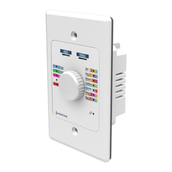 PENTAIR COLOR SYNC CONTROLLER INSTALLATION MANUAL Pdf Download | ManualsLib