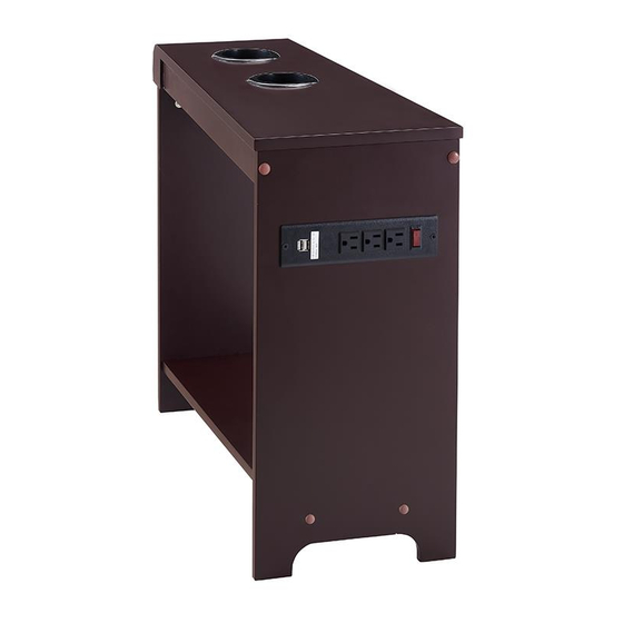 NAOMI HOME JADE SIDE TABLE ASSEMBLY INSTRUCTIONS MANUAL Pdf Download ...