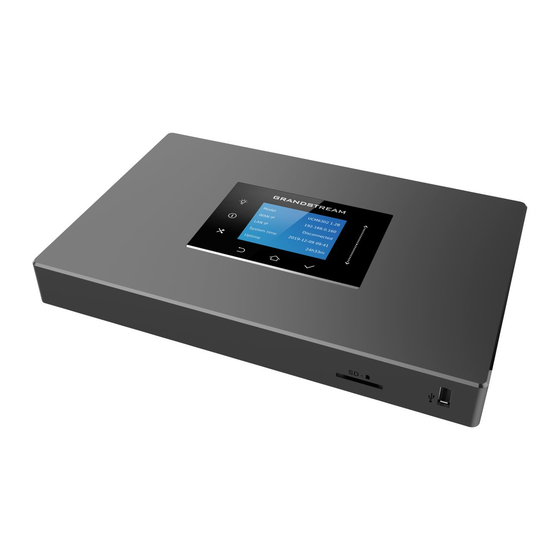 GRANDSTREAM NETWORKS UCM6301 QUICK INSTALLATION MANUAL Pdf Download ...