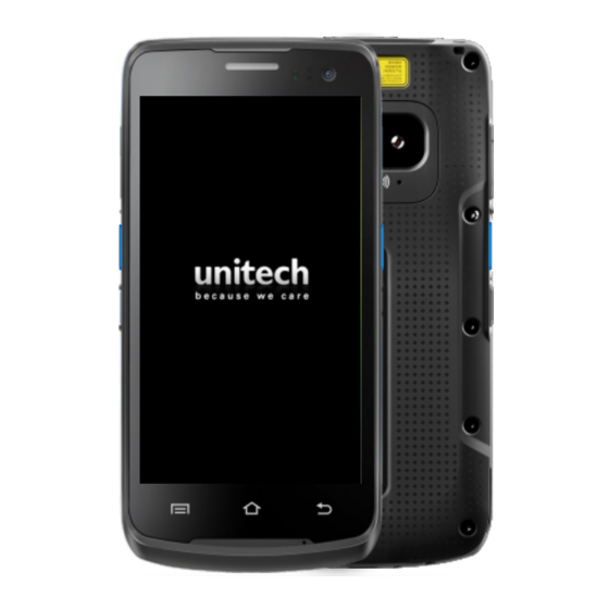 UNITECH EA502 QUICK REFERENCE MANUAL Pdf Download | ManualsLib