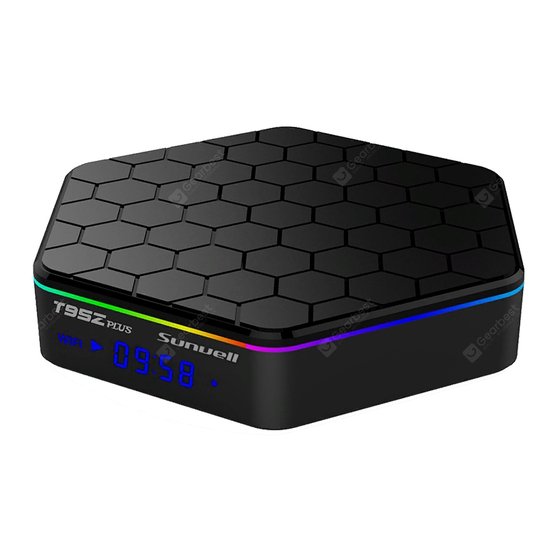 SUNWELL T95Z PLUS MANUAL Pdf Download | ManualsLib