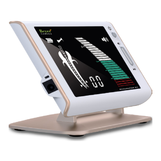 BEYES ACCURATOR A2 INSTRUCTIONS FOR USE MANUAL Pdf Download | ManualsLib