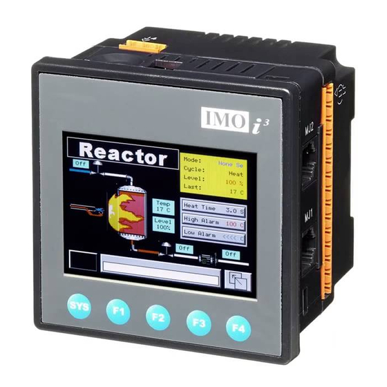 IMO PRECISION CONTROLS I3 TUTORIAL Pdf Download | ManualsLib