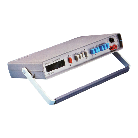SINCLAIR DM350 INSTRUCTION MANUAL Pdf Download | ManualsLib