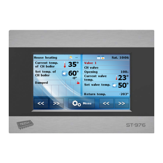 TECH CONTROLLERS ST-976 USER MANUAL Pdf Download | ManualsLib