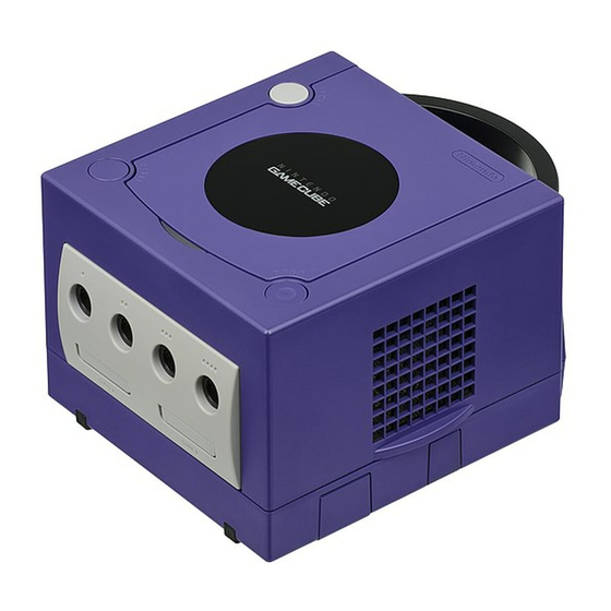 NINTENDO GAMECUBE DOL-101 MANUAL Pdf Download | ManualsLib