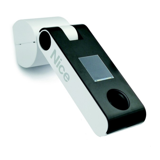 NICE NEMO SRT INSTRUCTIONS AND WARNINGS FOR INSTALLATION AND USE Pdf ...