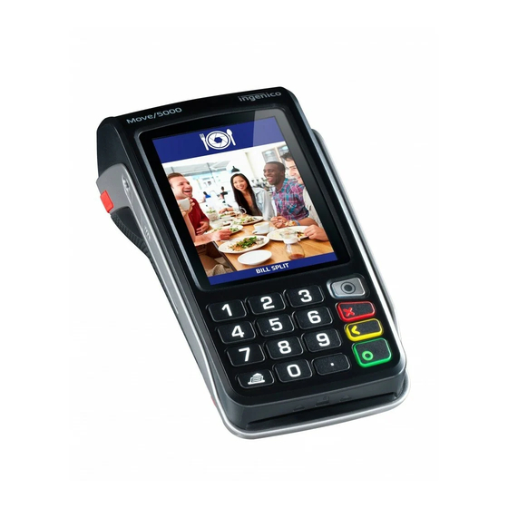 INGENICO MOVE/5000 USER MANUAL Pdf Download | ManualsLib