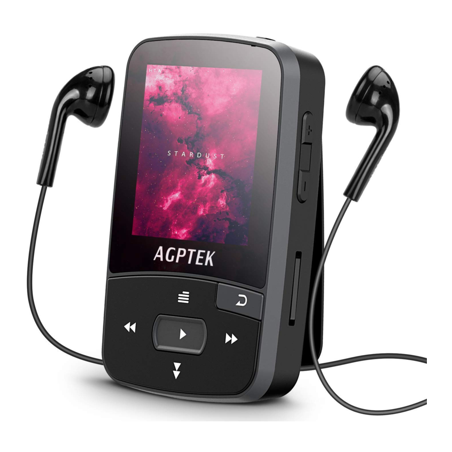 AGPTEK A50 USER MANUAL Pdf Download | ManualsLib