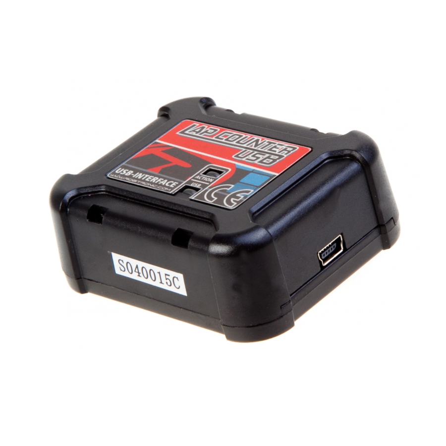 ROBITRONIC LAP COUNTER USB USER MANUAL Pdf Download | ManualsLib