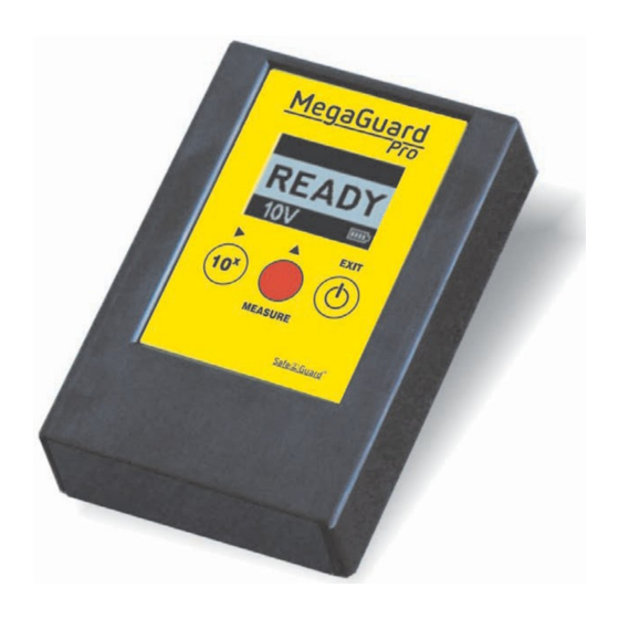 SAFEGUARD MEGAGUARD PRO REFERENCE MANUAL Pdf Download | ManualsLib