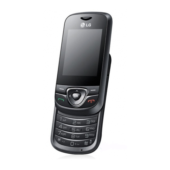 LG A200 QUICK REFERENCE MANUAL Pdf Download | ManualsLib