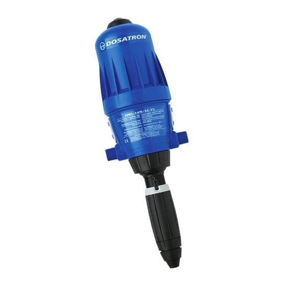 ANDO TECHNIK DOSATRON D8R OWNER'S MANUAL Pdf Download | ManualsLib