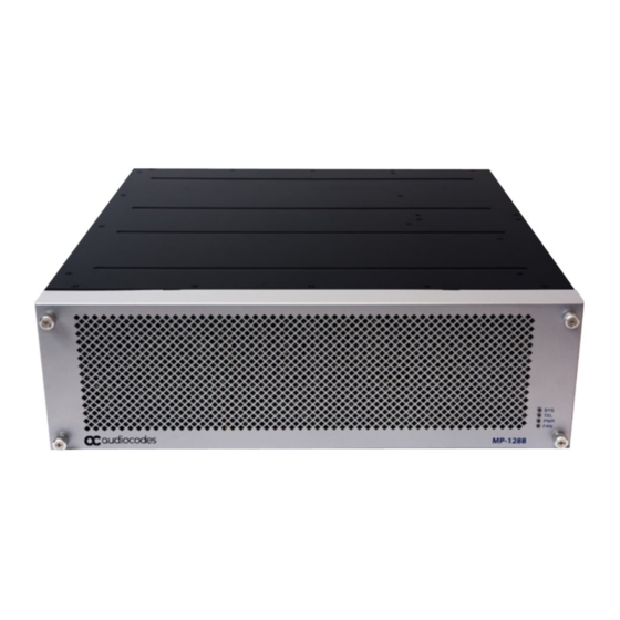 CISCO AUDIOCODES MP-1288 MANUAL Pdf Download | ManualsLib
