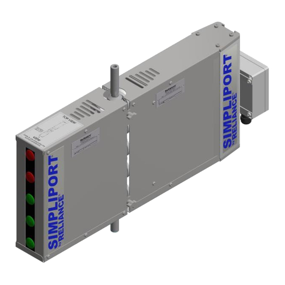 RELIANCE SIMPLIPORT 180 INSTALLATION, OPERATION & MAINTENANCE ...