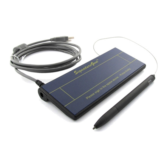 TOPAZ SYSTEMS SIGNATUREGEM T-S261-HSB USER MANUAL Pdf Download | ManualsLib