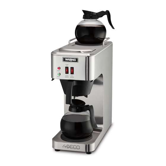 WARING WCM50 SERIES INSTRUCTION BOOK Pdf Download | ManualsLib