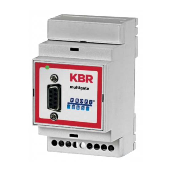 KBR MULTISYS 1D3-ESDP OPERATING INSTRUCTIONS, TECHNICAL PARAMETERS Pdf ...