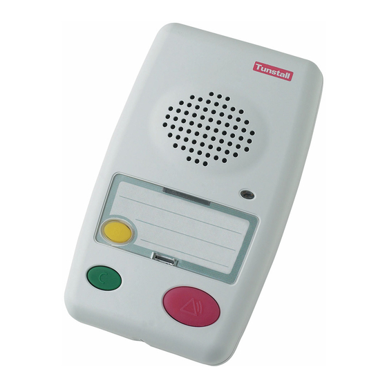 TUNSTALL LIFELINE 400 PROGRAMMING MANUAL Pdf Download | ManualsLib