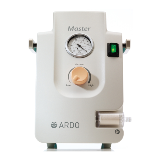 ARDO MASTER OPERATING INSTRUCTIONS MANUAL Pdf Download | ManualsLib