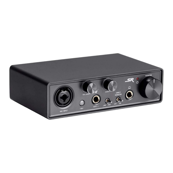 STAGE RIGHT STI12 USER MANUAL Pdf Download | ManualsLib