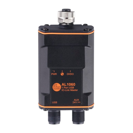 IFM AL1060 OPERATING INSTRUCTIONS MANUAL Pdf Download | ManualsLib