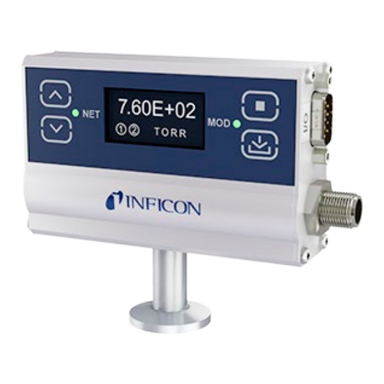 INFICON PGE500 OPERATING MANUAL Pdf Download | ManualsLib