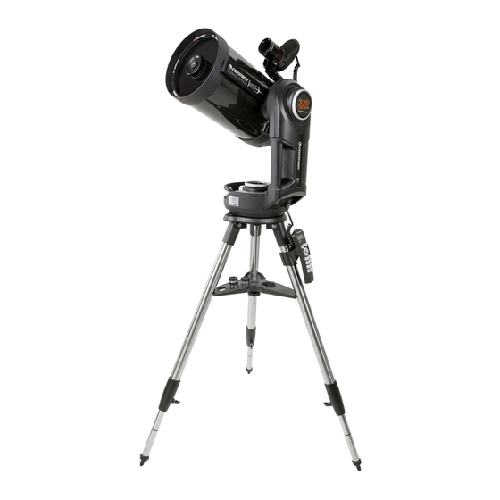 CELESTRON 60TH ANNIVERSARY NEXSTAR EVOLUTION 8HD QUICK SETUP MANUAL Pdf Download | ManualsLib