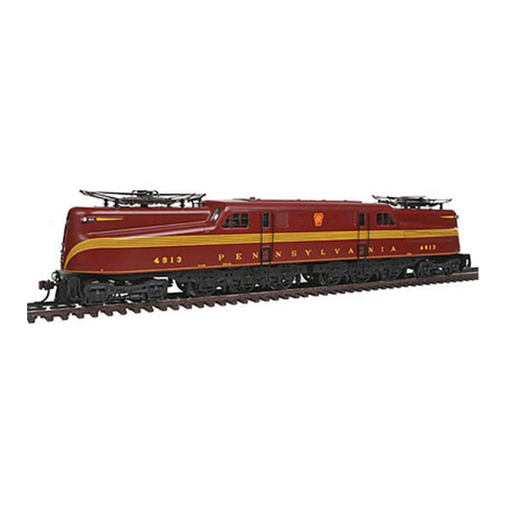 BACHMANN WILLIAMS CLASSIC GG-1 INSTRUCTIONS Pdf Download | ManualsLib