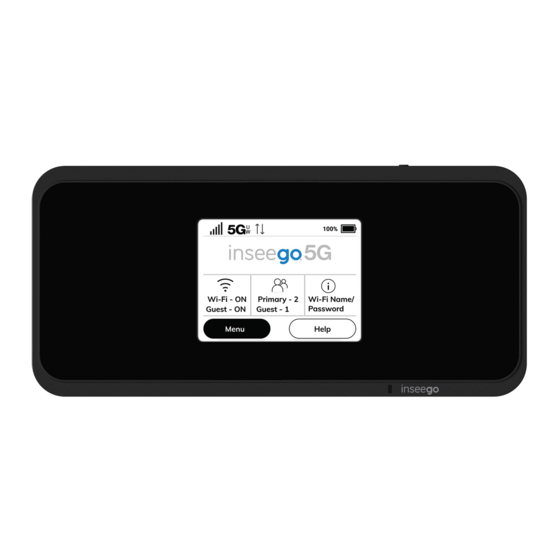 INSEEGO MIFI M2100 5G UW QUICK START MANUAL Pdf Download | ManualsLib