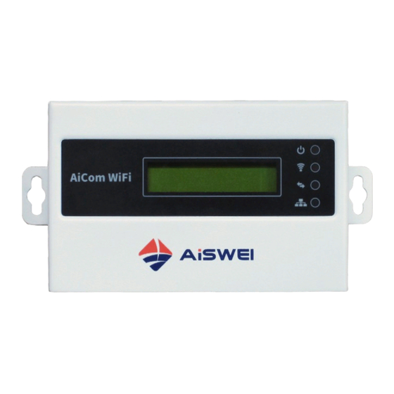 AISWEI AICOM MANUAL Pdf Download | ManualsLib