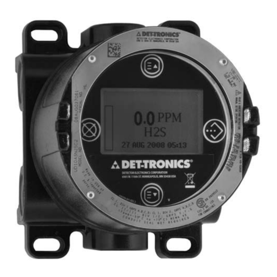 UTC FIRE AND SECURITY DET-TRONICS FLEXVU UD10 INSTRUCTIONS MANUAL Pdf ...