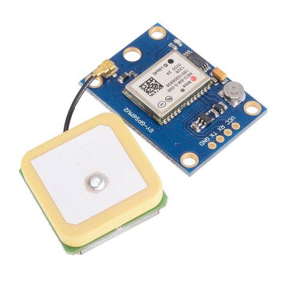 ARDUINO GY-NEO6MV2 MANUAL Pdf Download | ManualsLib