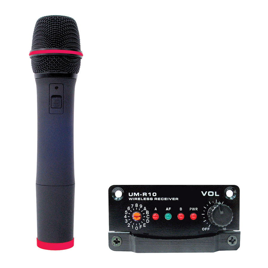 PHONIC UM30 USER MANUAL Pdf Download | ManualsLib