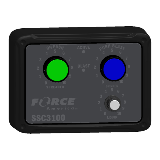 FORCE AMERICA SSC3100 OPERATION AND CALIBRATION MANUAL Pdf Download ...