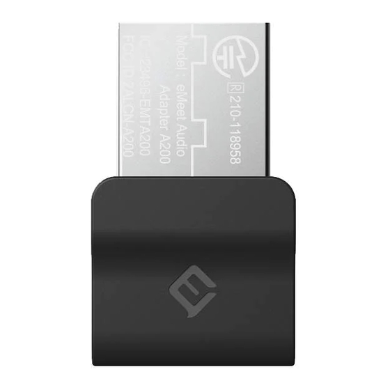 EMEET A200 QUICK START MANUAL Pdf Download | ManualsLib