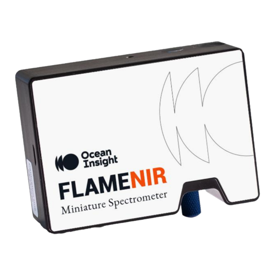 OCEAN INSIGHT FLAME-NIR+ INSTALLATION AND OPERATION MANUAL Pdf Download ...