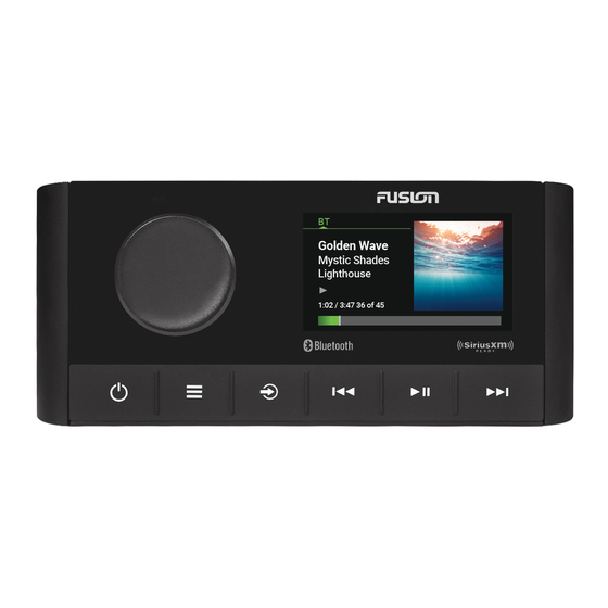 GARMIN FUSION MS-RA210 OWNER'S MANUAL Pdf Download | ManualsLib