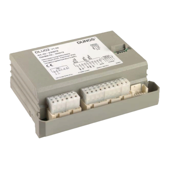 DUNGS DLU 02 OPERATING AND INSTALLATION INSTRUCTIONS Pdf Download ...
