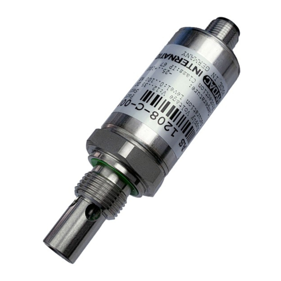 HYDAC ELECTRONIC AQUA SENSOR AS 1200 USER MANUAL Pdf Download | ManualsLib