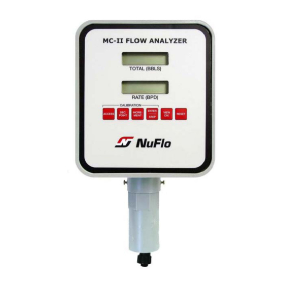 CAMERON NUFLO MC-II USER MANUAL Pdf Download | ManualsLib