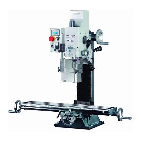 OPTIMUM OPTIMILL BF 20V OPERATING MANUAL Pdf Download | ManualsLib