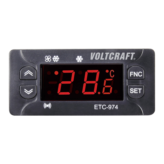 VOLTCRAFT ETC-974 OPERATING INSTRUCTIONS MANUAL Pdf Download | ManualsLib