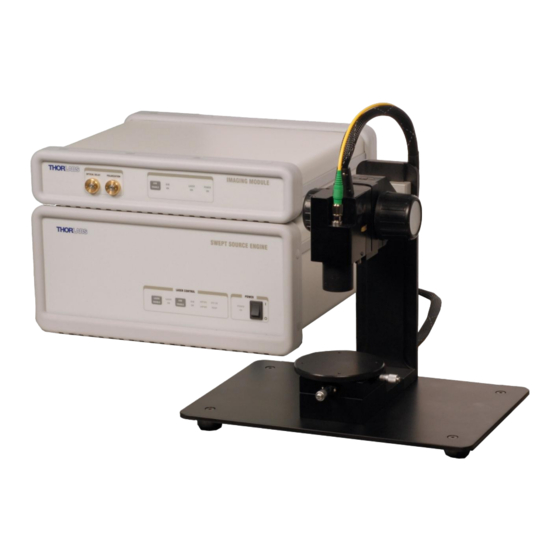 THORLABS OCS1300SS USER MANUAL Pdf Download | ManualsLib