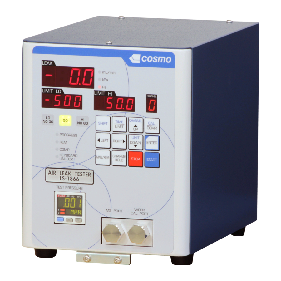 COSMO LS-1866 OPERATION MANUAL Pdf Download | ManualsLib
