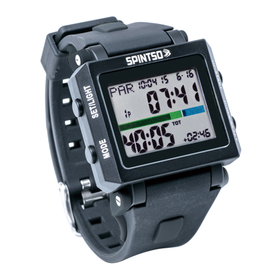 SPINTSO REFEREE WATCH 2S MANUAL Pdf Download | ManualsLib
