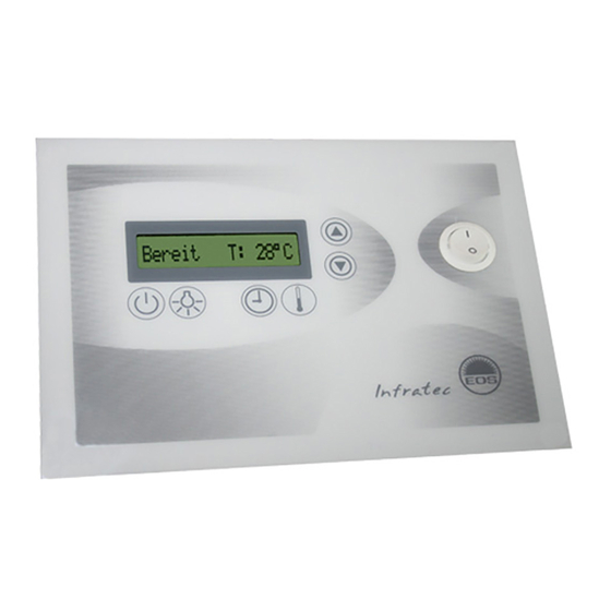 EOS INFRATEC CLASSIC ASSEMBLY AND OPERATING INSTRUCTION Pdf Download ...